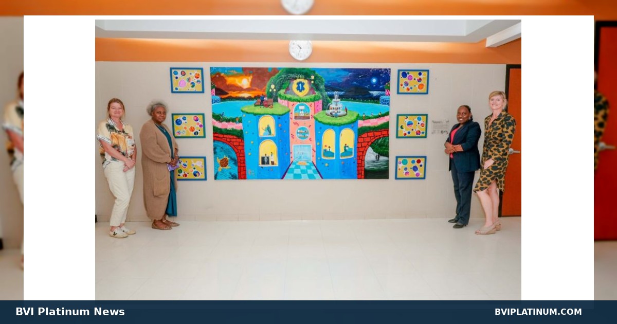 Art Heals Project Brightens Hospital | Virgin Islands Platinum News